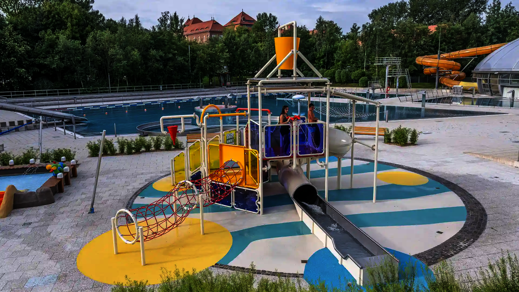 Water slide - Water Play Structure | Wiegand.Waterrides